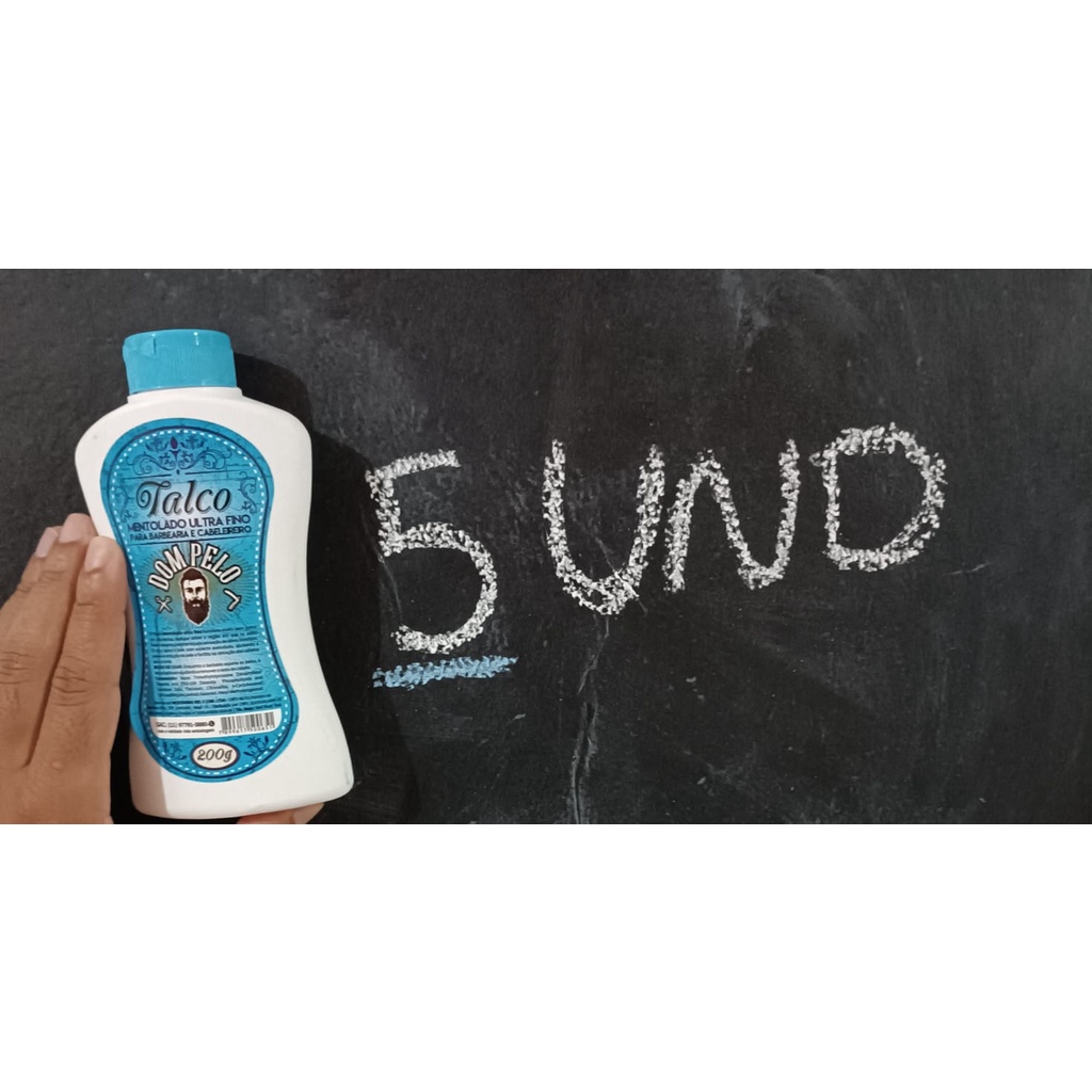 Dom Pelo Talco Mentolado Ultra Fino( 5 Unidades) | Shopee Brasil