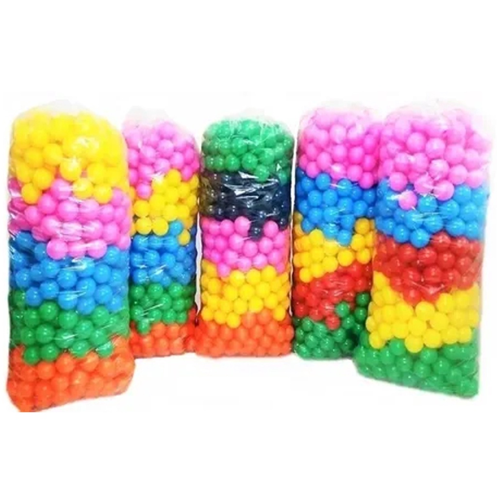 Bolinhas para piscina até 400 bolinhas em 7 Cores Coloridas Infantil de ...