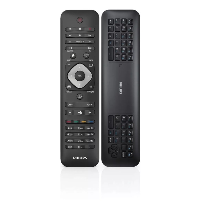 Controle Remoto Pta608 Premium Com Teclado Qwerty Philips | Shopee Brasil