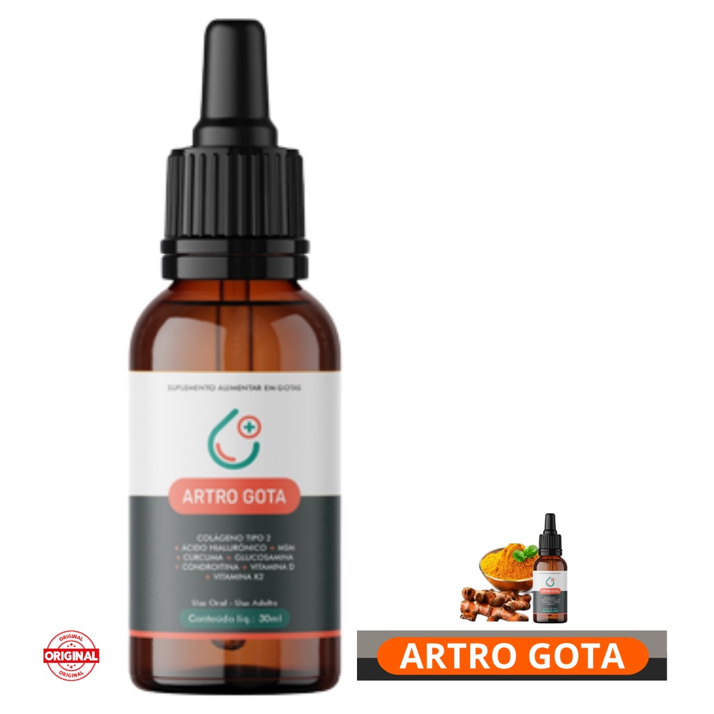 Artro Gota Suplemento Líquido sem Dor nas Articulções 1 unid | Shopee ...