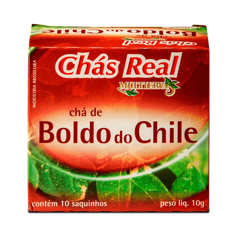 Chás Real Multiervas Boldo do Chile Sachê 10 Unidades | Shopee Brasil