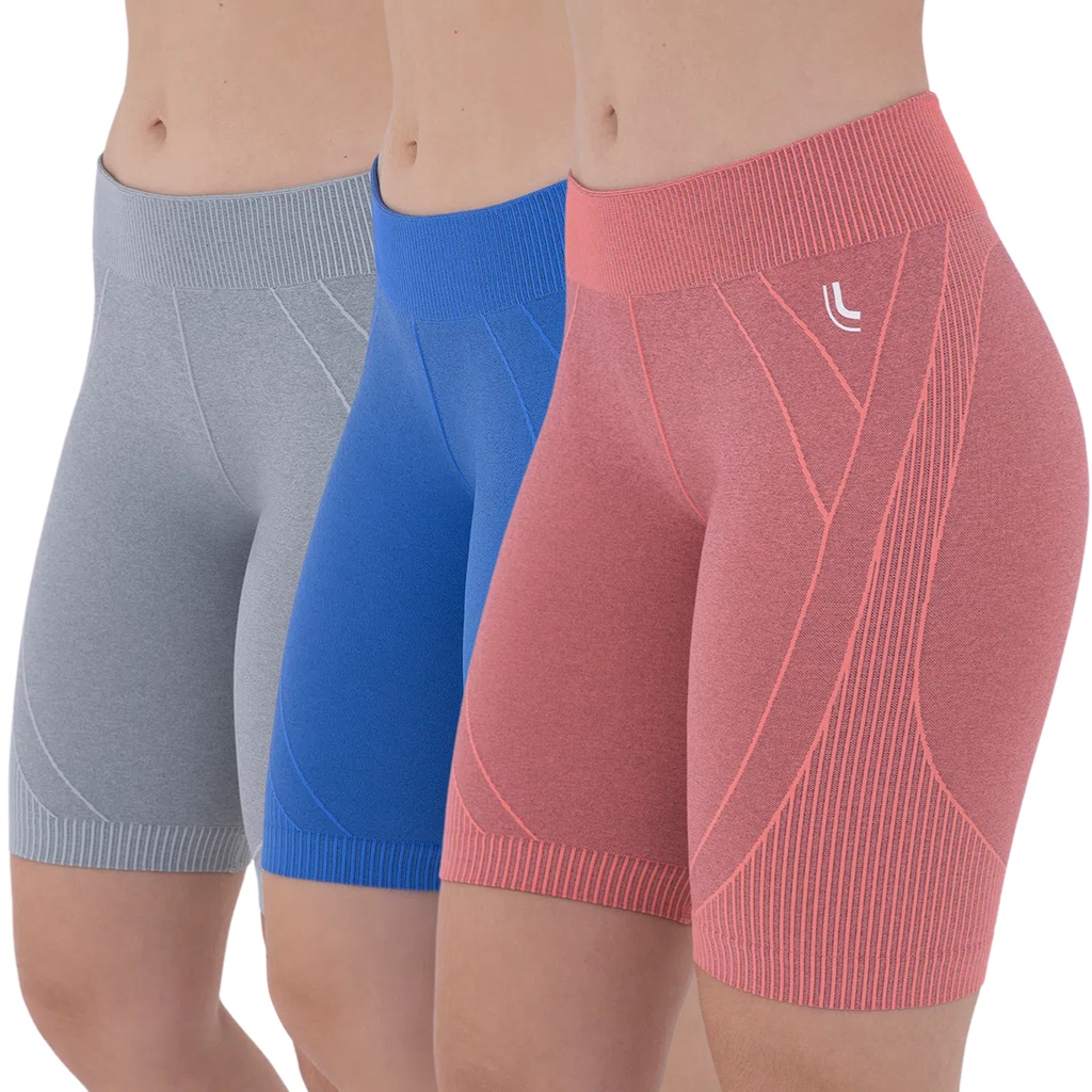 Bermuda Max Core Lupo Sport com Tecnologia Termica Sem Costura Seamless ...