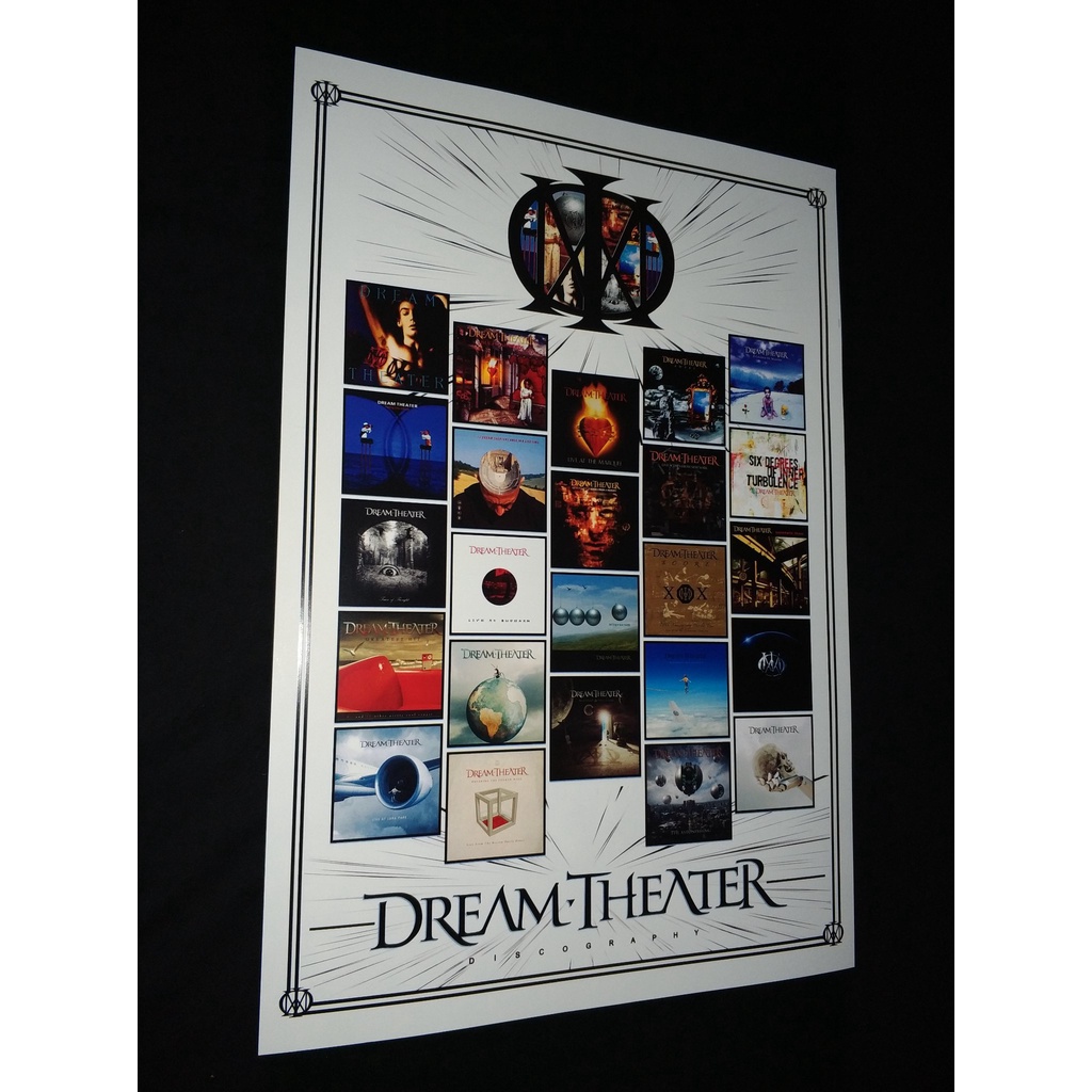 Dream Theater poster cartaz Banda imagem vinil cd metal progressivo ...