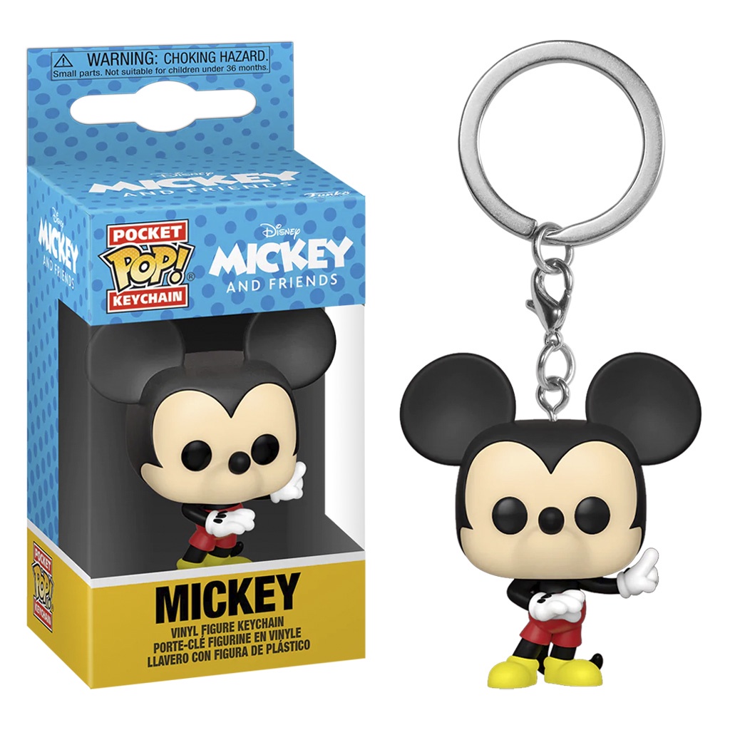 FUNKO POP KEYCHAIN DISNEY MICKEY FRIENDS MICKEY 59629 NOVO ORIGINAL ...