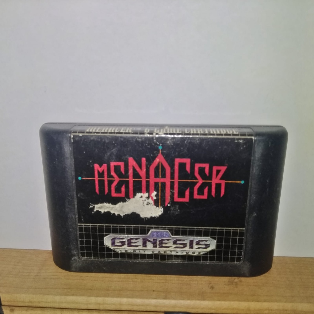 Menacer: 6-Game Cartridge Mega Drive Original | Shopee Brasil