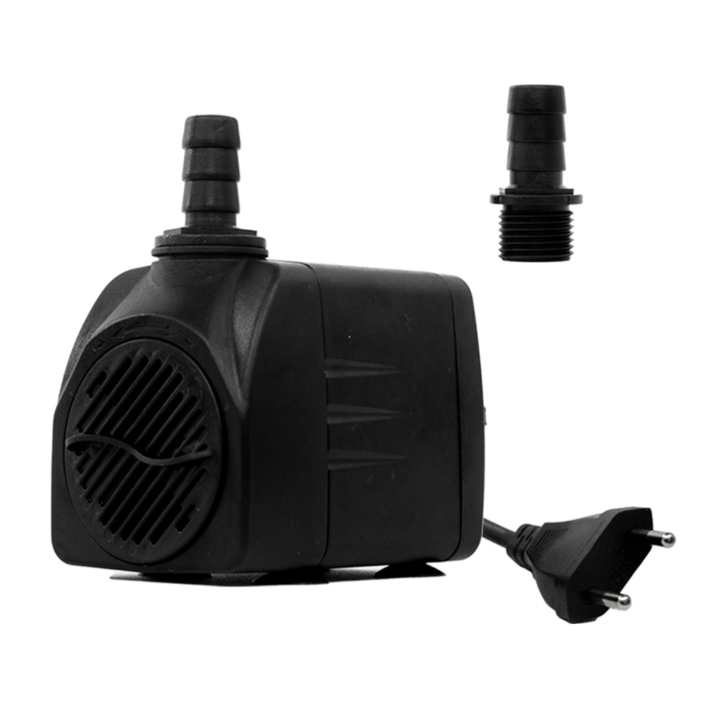 Bomba Submersa 2000L/h para Lagos, Aquários e Fontes - Elevação 2m, C ...