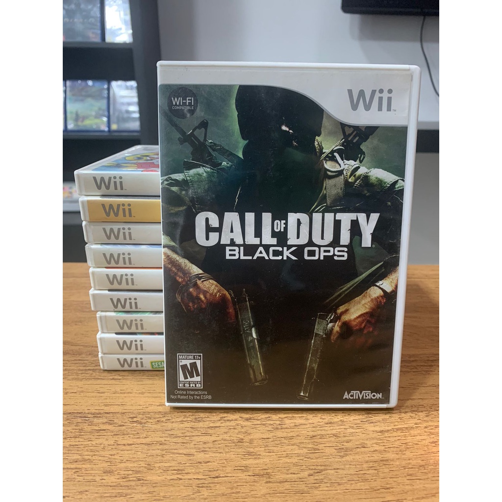 Call of Duty Black ops - Nintendo Wii - Original | Shopee Brasil