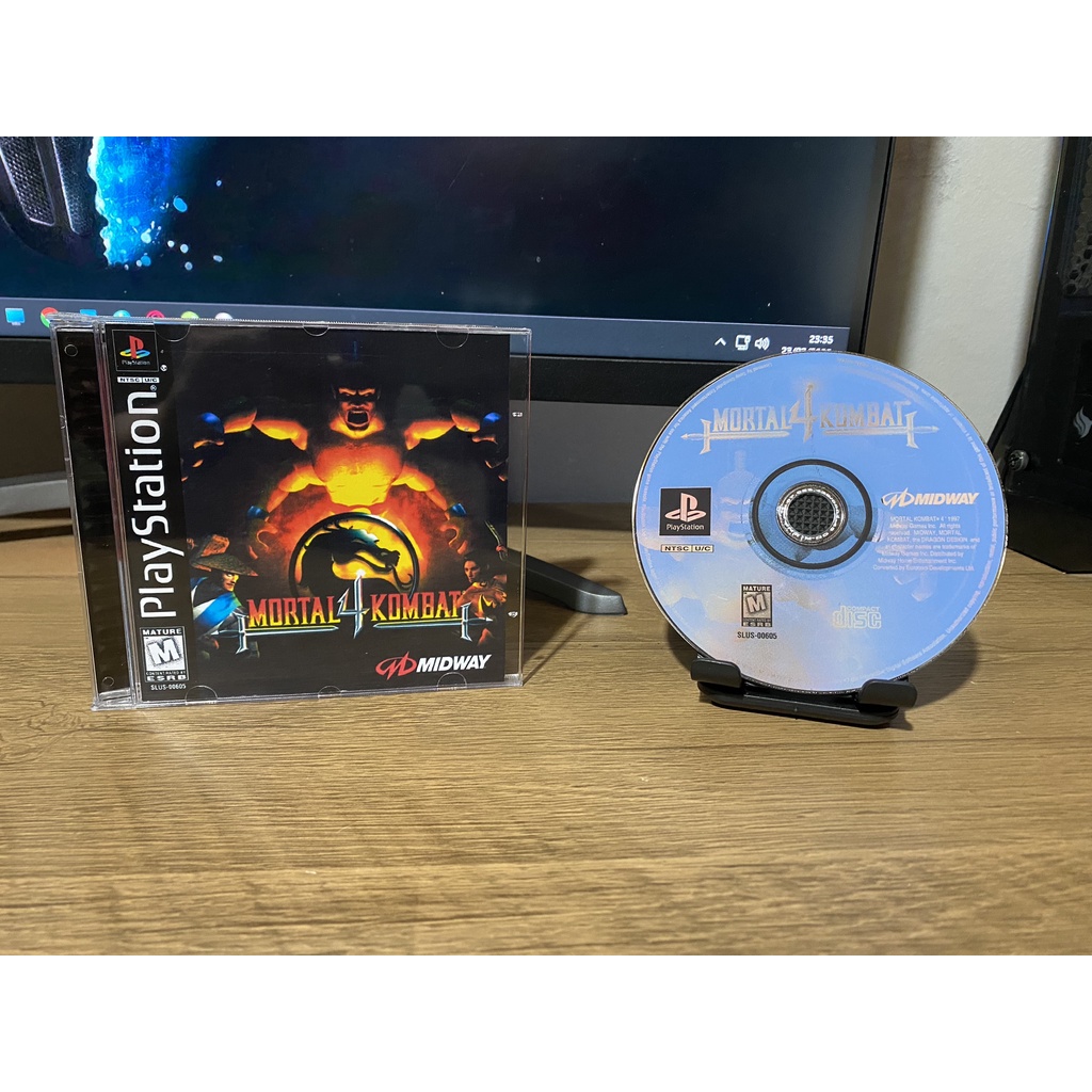 Mortal Kombat 4 para PS1 | Shopee Brasil