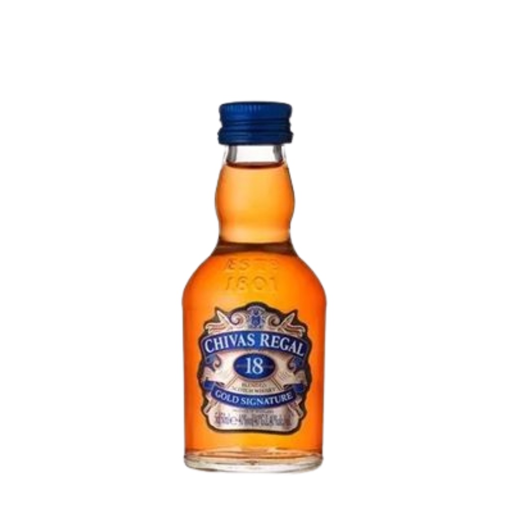 Whisky Miniatura Chivas Regal 18 Anos 50ml | Shopee Brasil