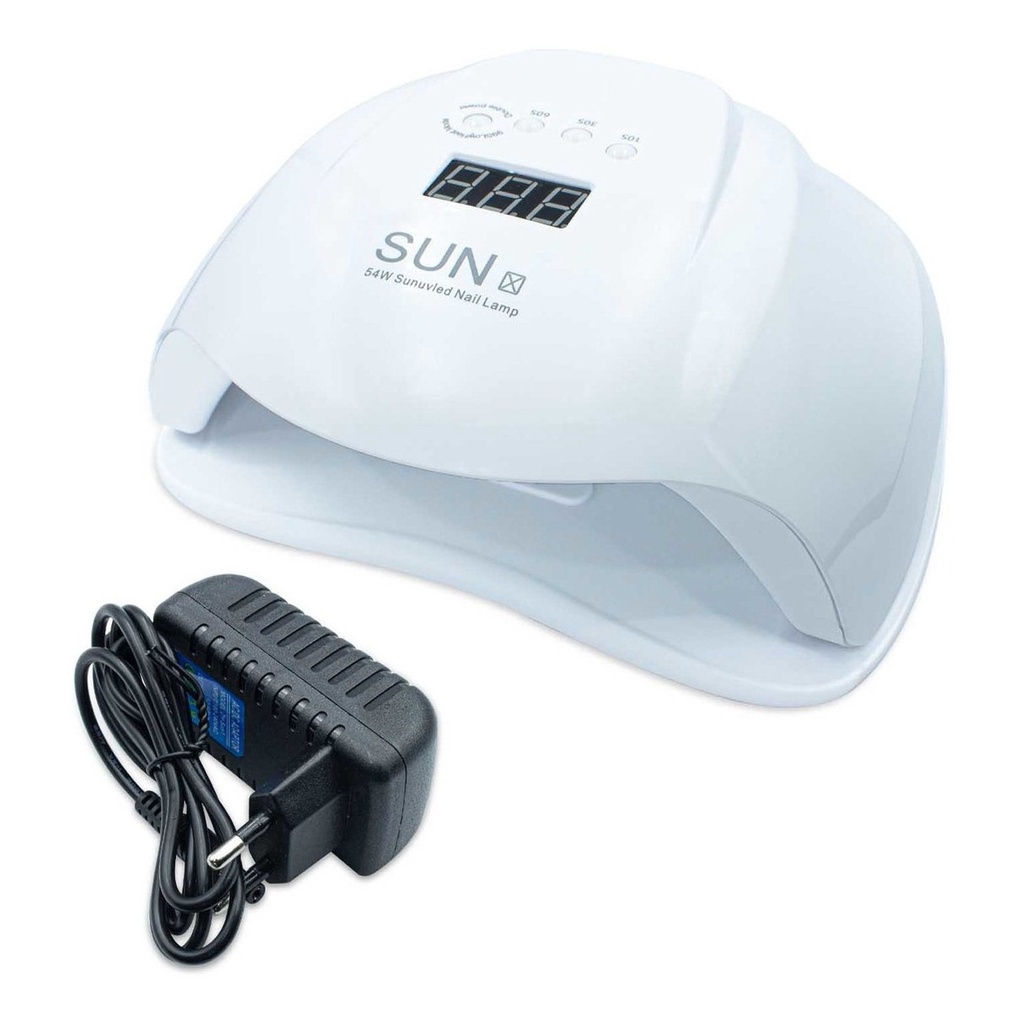 Cabine 36 Led Uv Hibrida Sun X 54w Unhas Gel Acrigel bivolt TEAM | Shopee Brasil