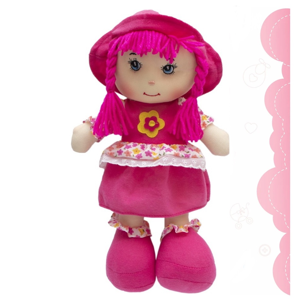 Boneca de Pano bebe Brinquedo de Menina | Shopee Brasil