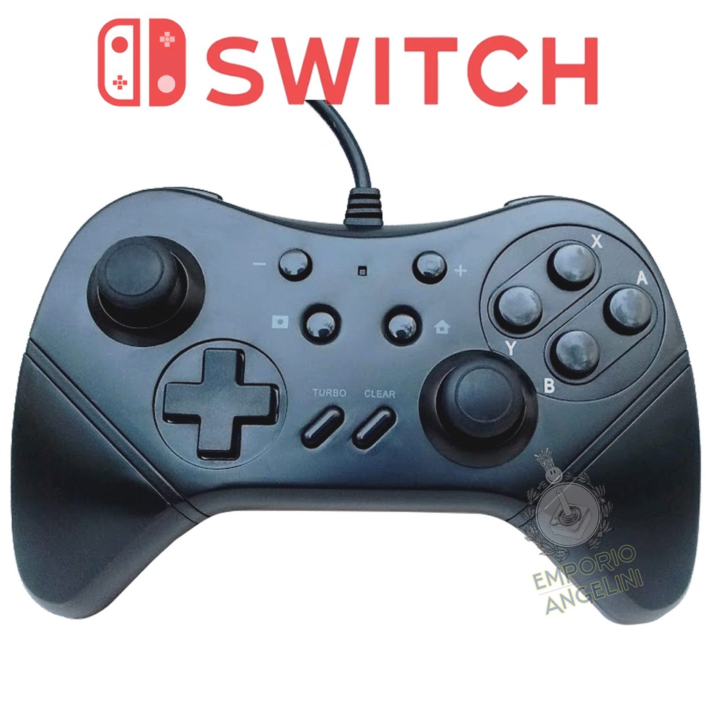 Controle 2 Em 1 Com Fio USB p/ Nintendo Switch e PC c/ Nota Fiscal ...