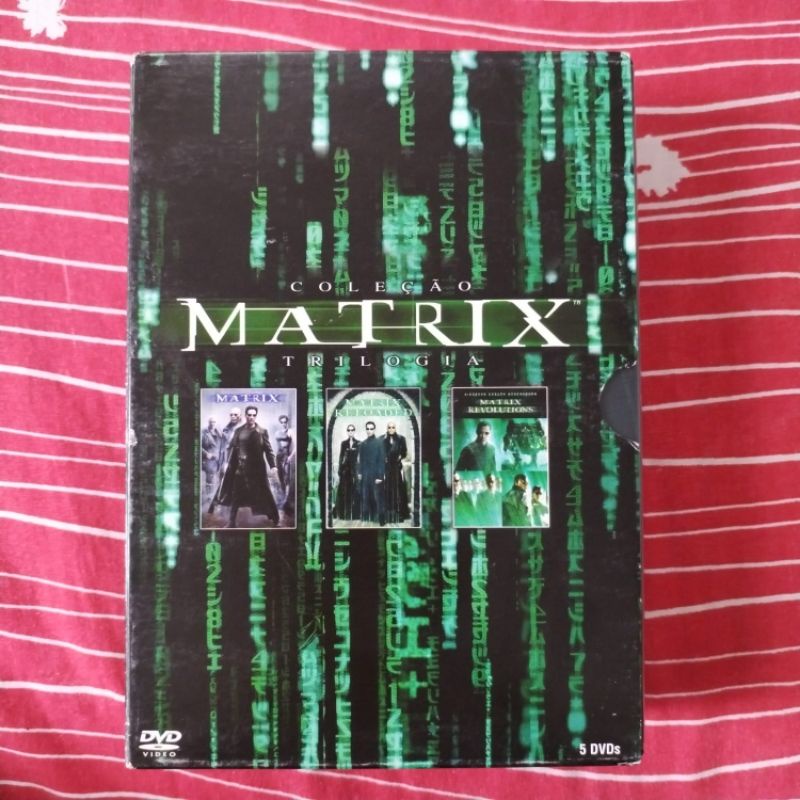 Box DVD - Matrix (trilogia) | Shopee Brasil