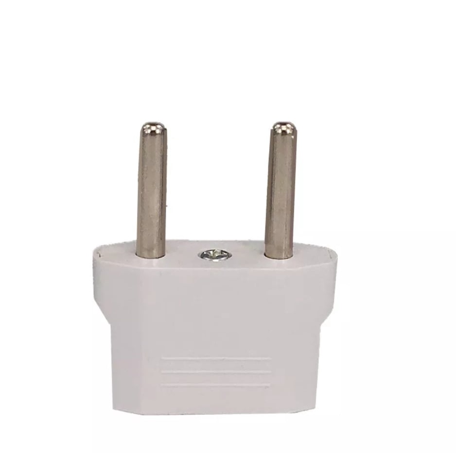 kit com 3 Adaptador Plug Tomada Americano 2 Pinos Chatos X Brasileiro ...
