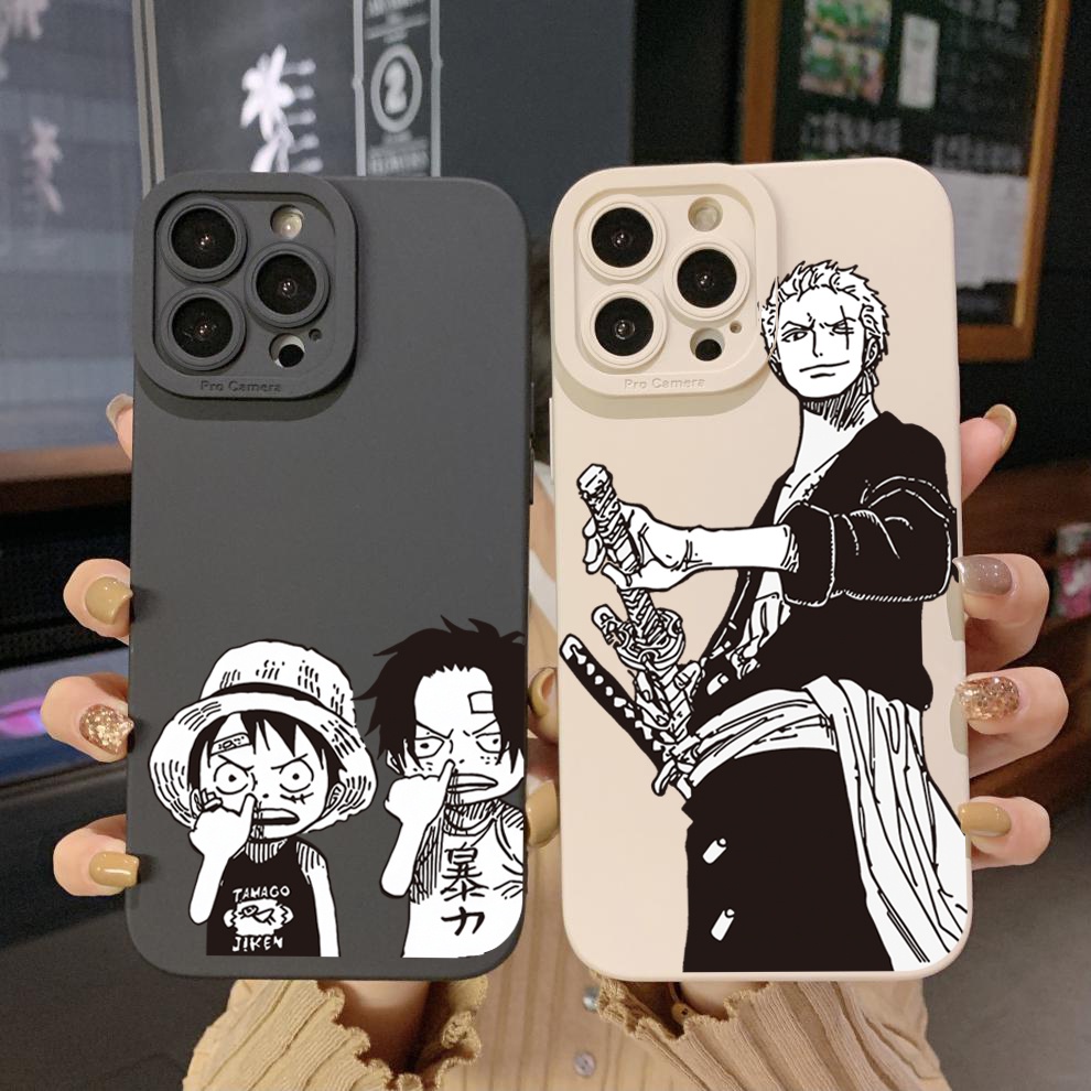 Para Xiaomi Redmi Nota 12 12S 4G Pro 5G 9S 9A 12C Desenho De Pirata De Borda Quadrada Capa ...