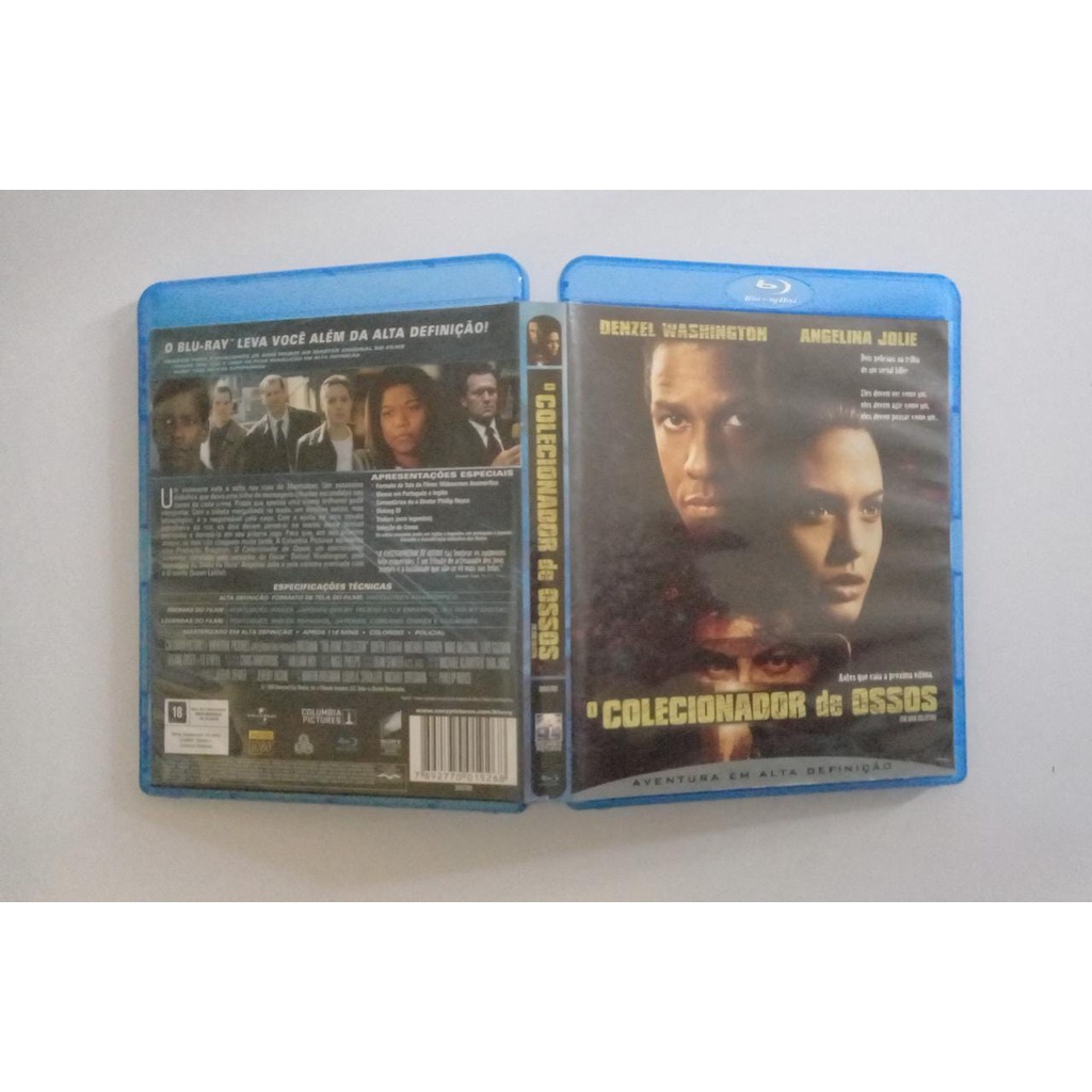 Blu-ray O Colecionador de ossos | Shopee Brasil