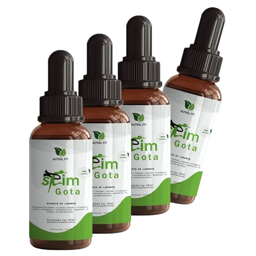 SLIM GOTAS ORIGINAL - KIT COM 4 UNIDADES | Shopee Brasil