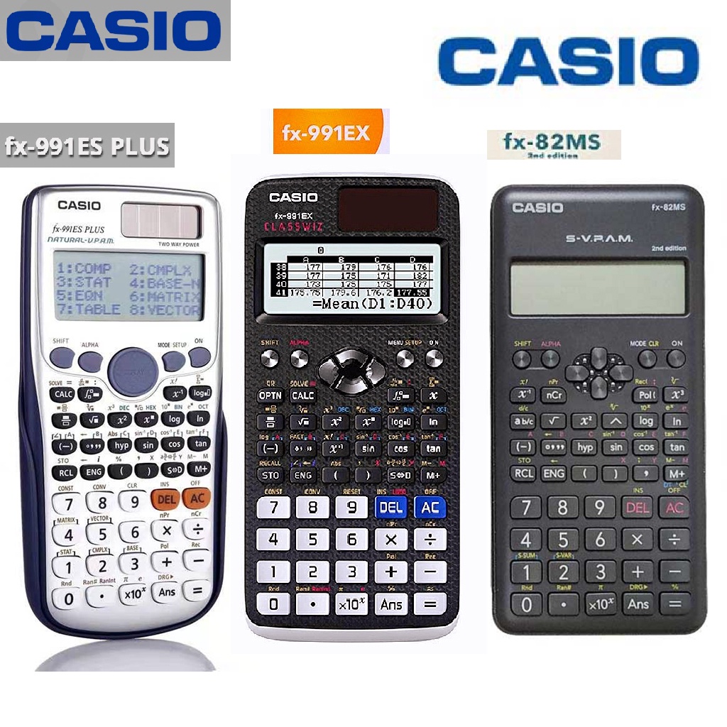 Calculadora Científica Casio Original FX-991EX 991ES Plus 82MS Nova ...