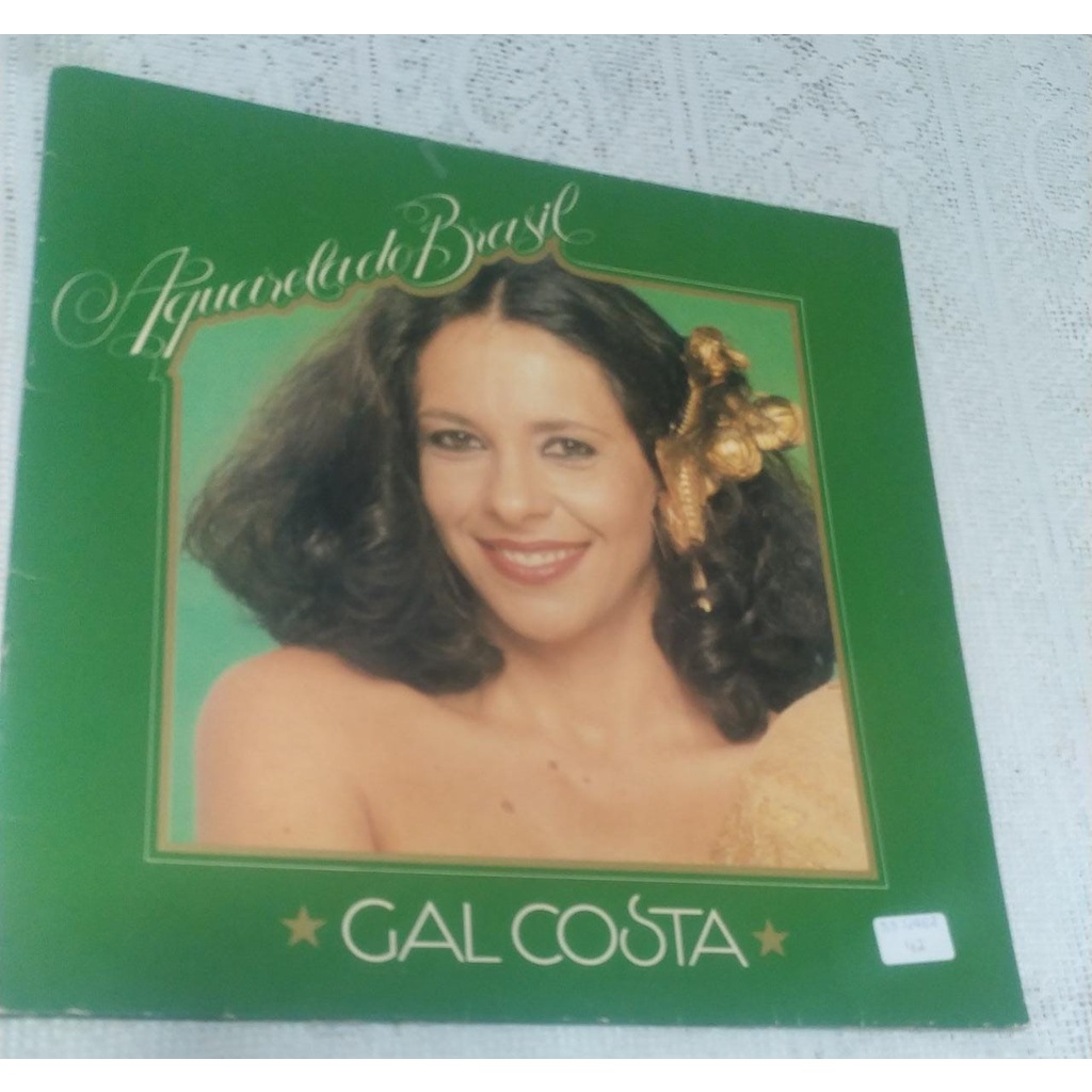 lp vinil Gal costa, aquarela do brasil | Shopee Brasil