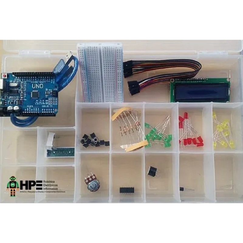 Kit Arduino Robótica Iniciante Shopee Brasil 