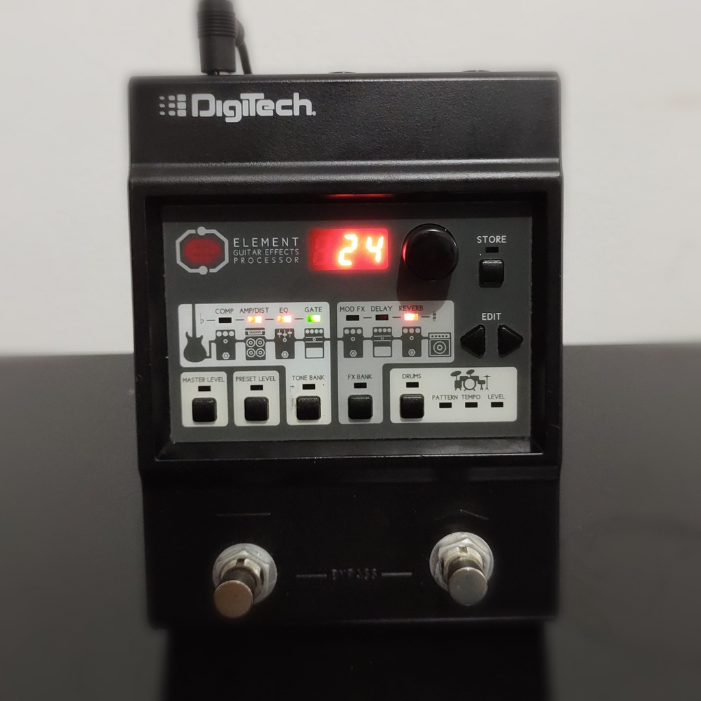 Pedaleira Digitech Element | Pedaleira de Guitarra (Não Acompanha Fonte ...