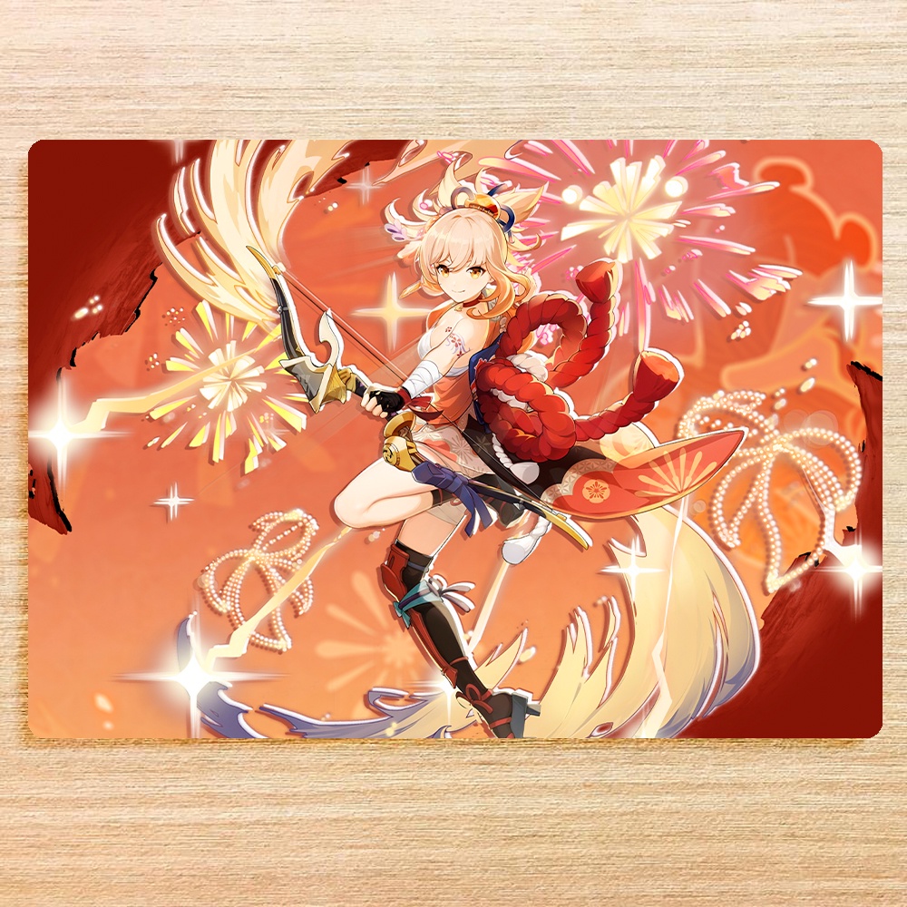 Mousepad Yoimiya Genshin Impact M13 | Shopee Brasil