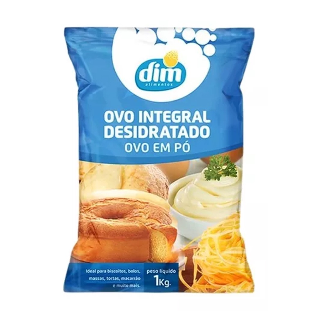 Ovo Integral Desidratado Em Pó Pasteurizado 1kg | Shopee Brasil