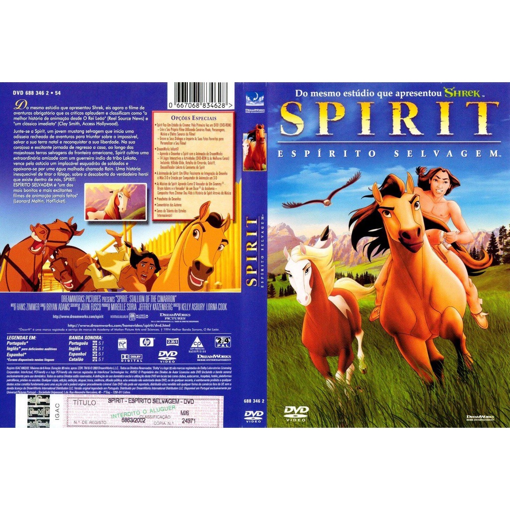 SPIRIT - O CORCEL INDOMAVEL (2002) | Shopee Brasil