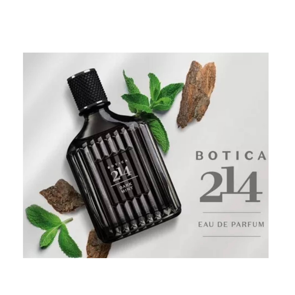 PERFUME MASCULINO BOTICA 214 DARK MINT 90 ML | Shopee Brasil