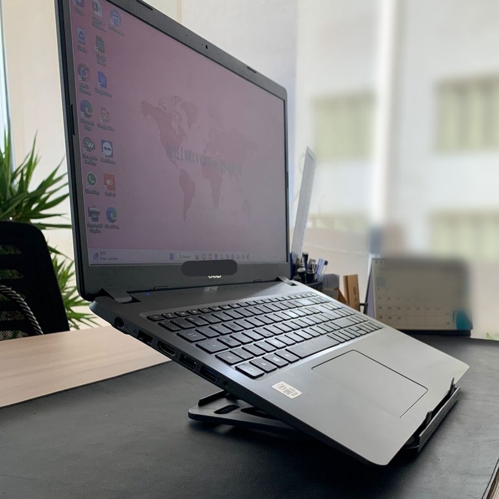 Suporte Note Apoio Notebook Laptop Computador Mesa Universal | Shopee ...