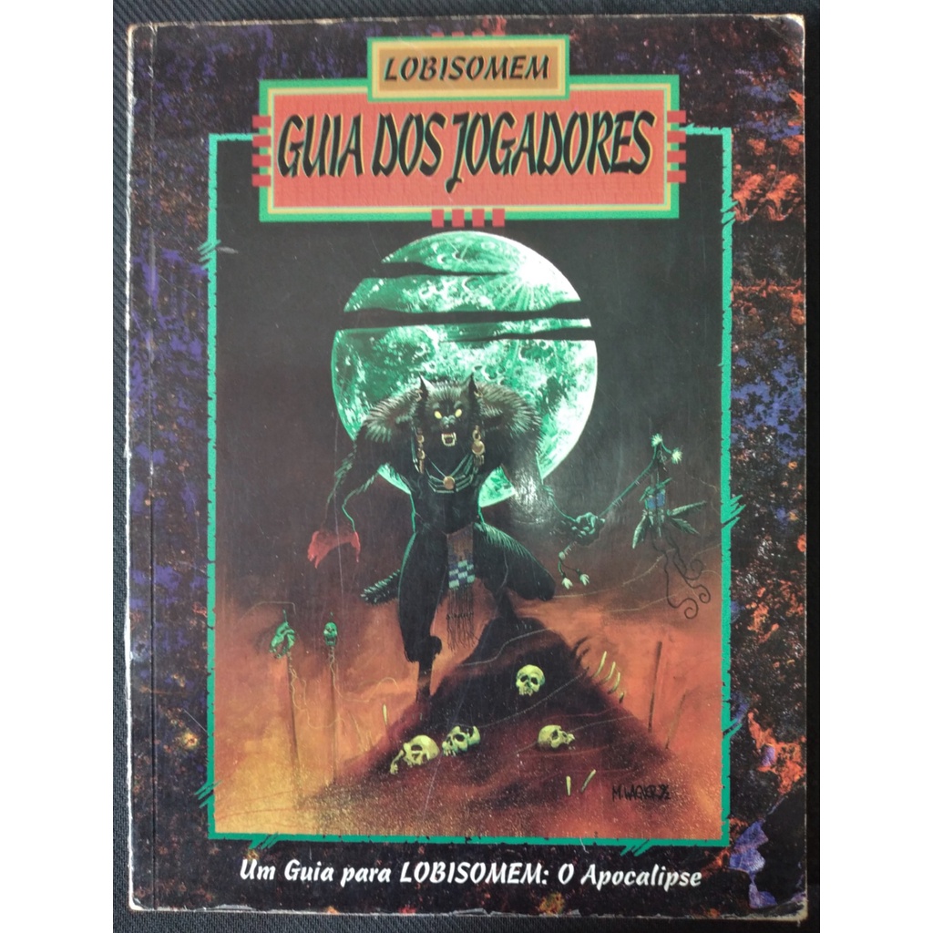 Lobisomem Guia dos Jogadores 1ed - Livro de RPG - Mundo das Trevas ...