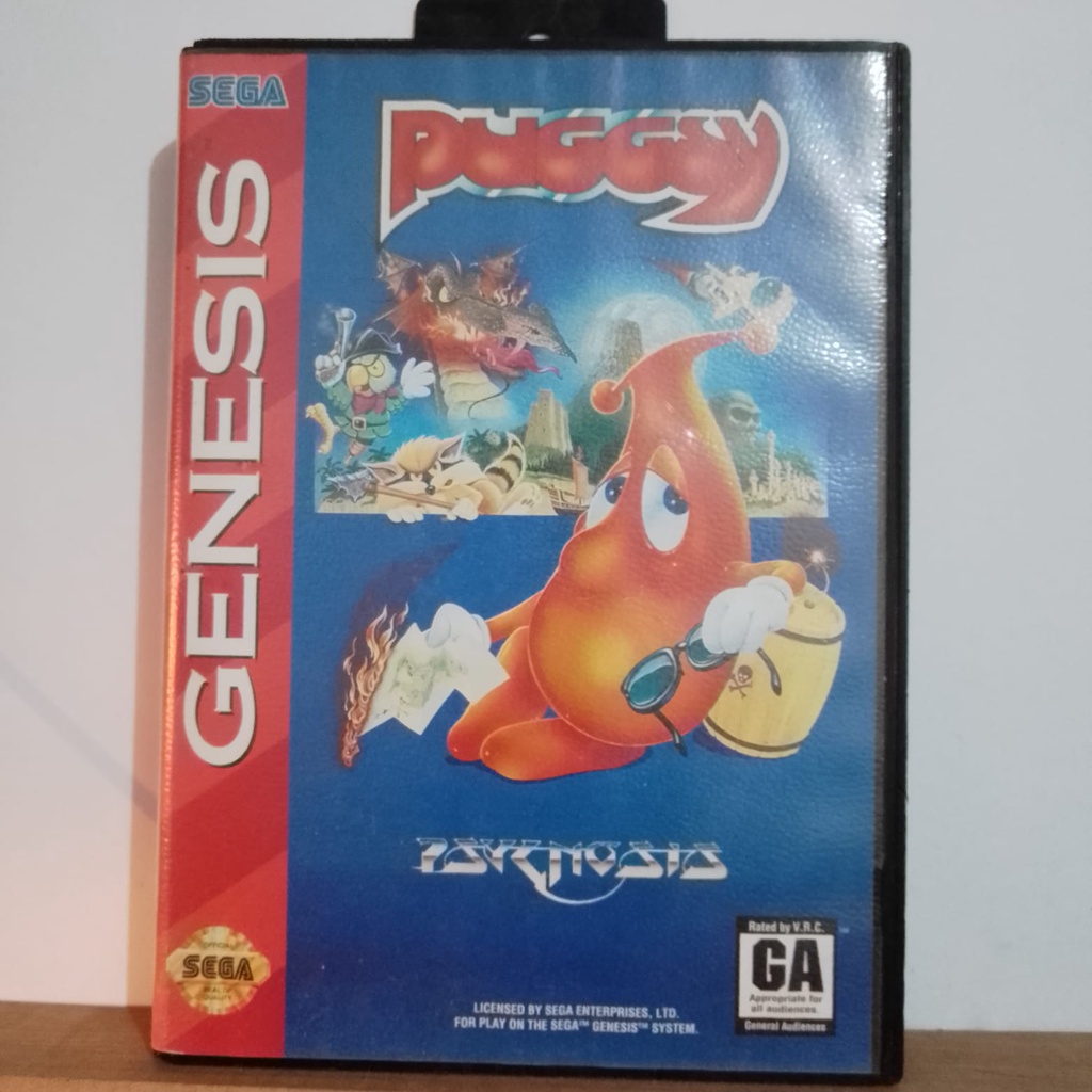Puggsy Mega Drive Original | Shopee Brasil