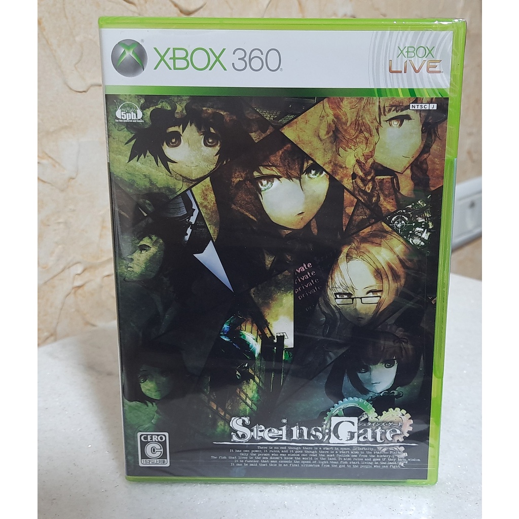 Steins Gate Original Japonês Lacrado LEIA - Xbox 360 - Melhora o Preço