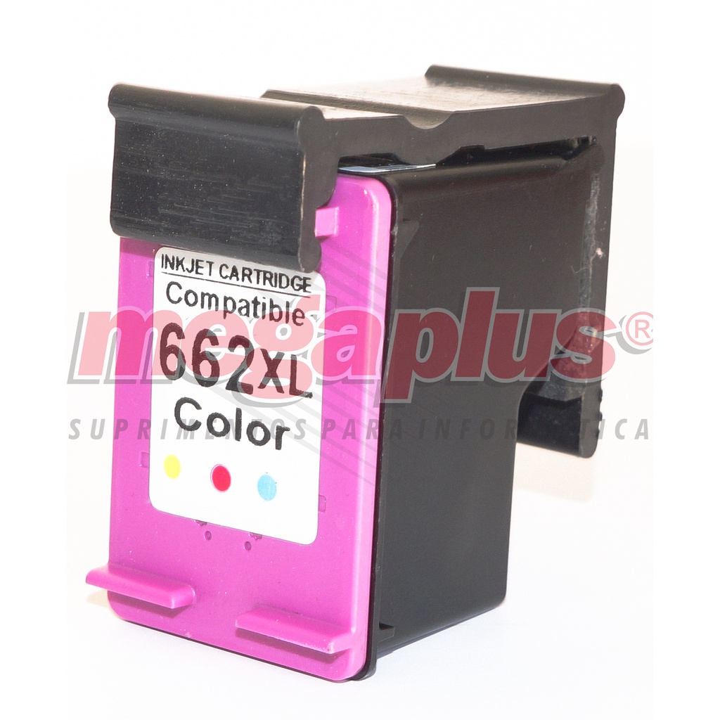 Cartucho De Tinta Compativel 662 Preto XL 12 ML / 662 Color 12 ML E kit ...