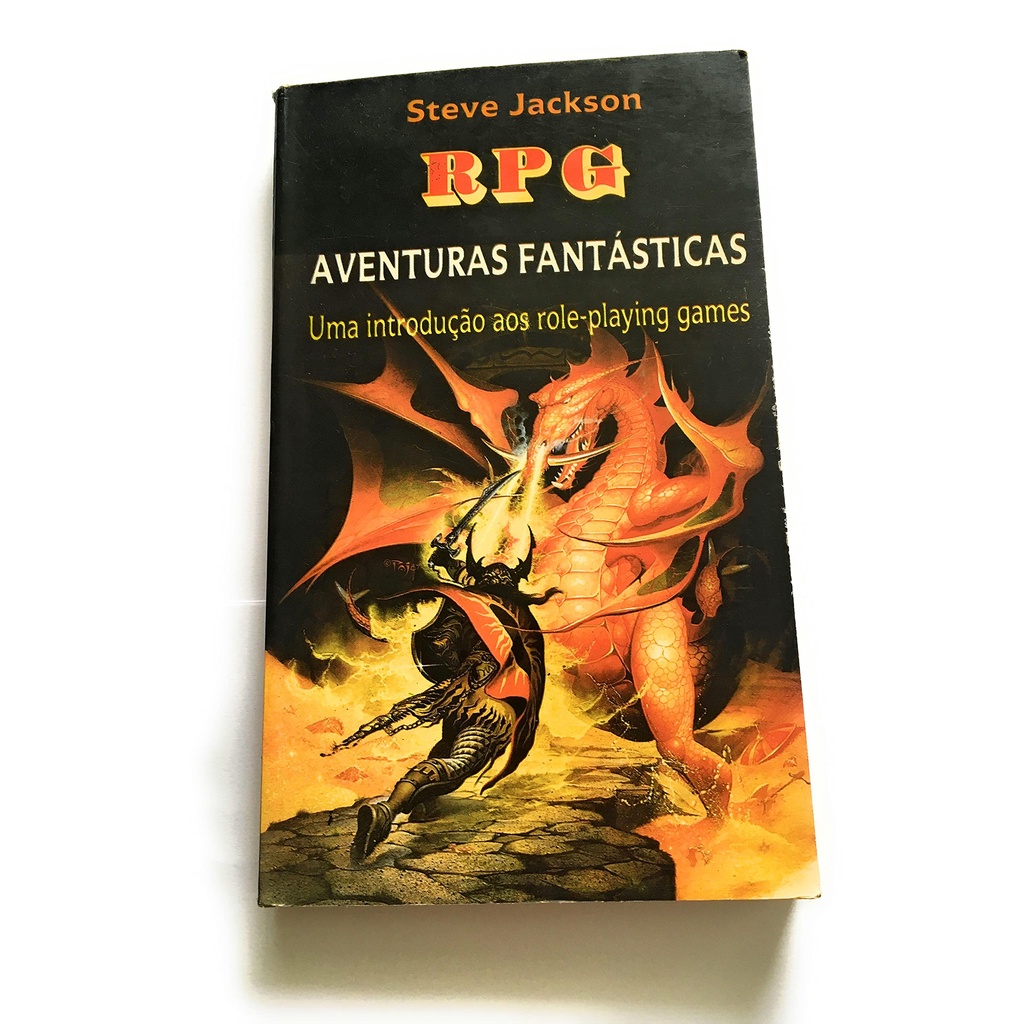 Livro RPG Aventuras Fantásticas Steve Jackson Editora Marques Saraiva ...