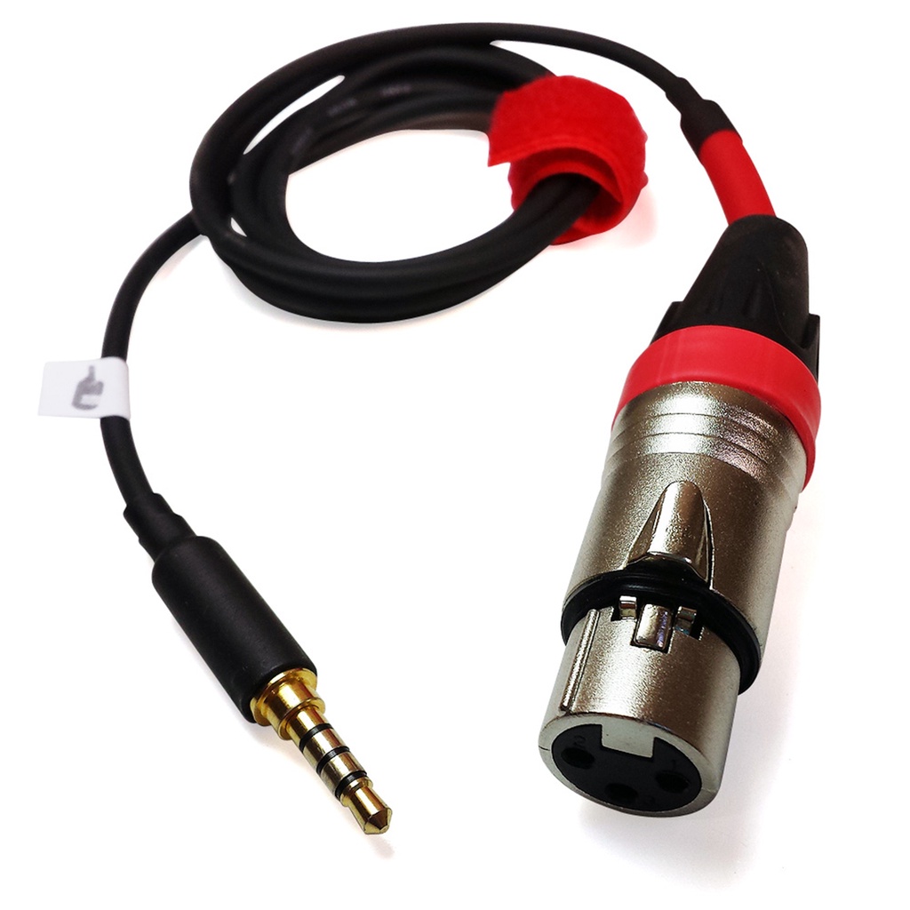 Cabo Microfone XLR para plug P3 banhado (P2 4 vias) | Shopee Brasil