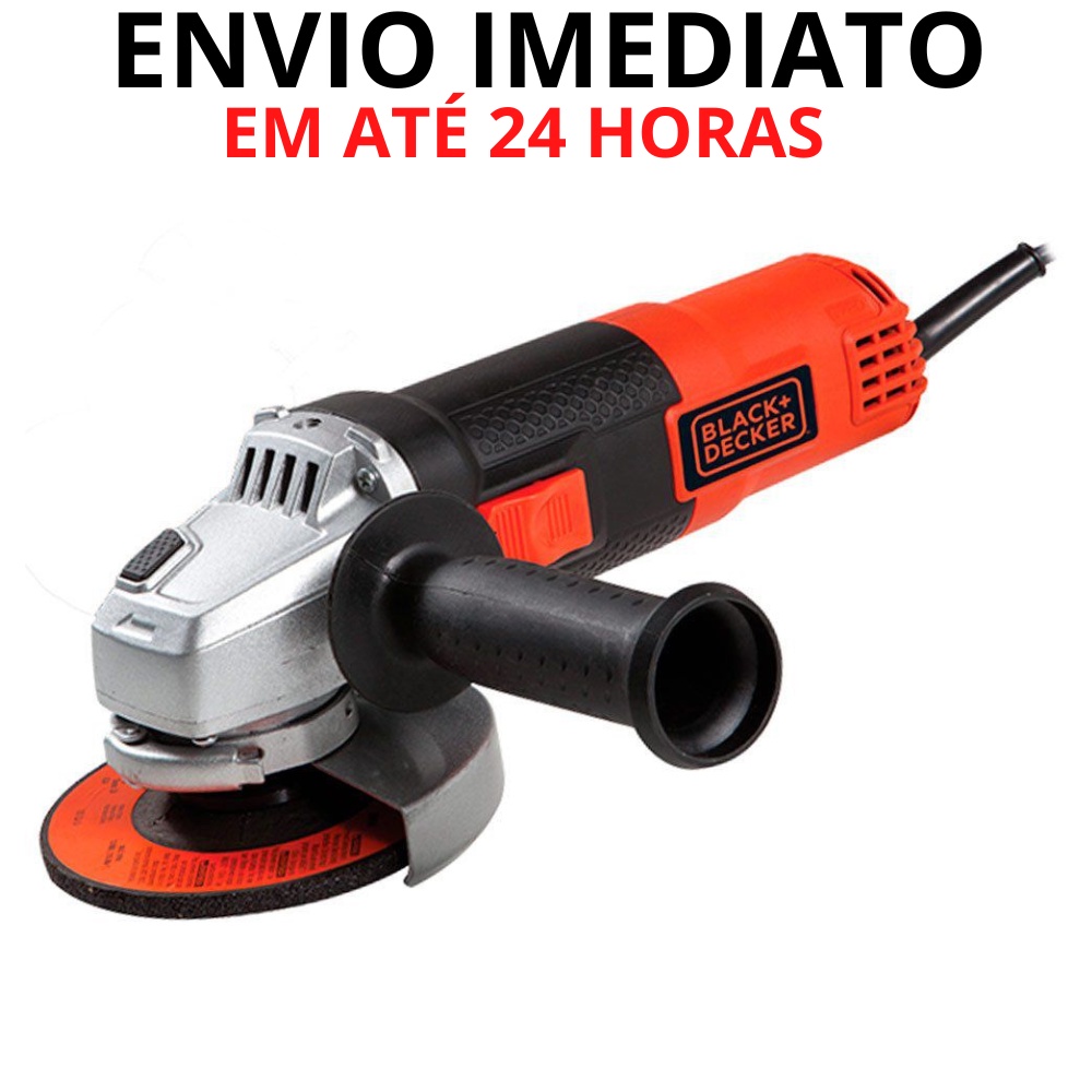 Esmerilhadeira Lixadeira Angular 650W 4.1/2 Black Decker 127V 220V G ...