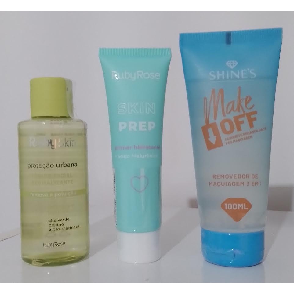 Kit Skin Care - Remove Hidrata e Tonifica - Ruby Rose e Shine's ...