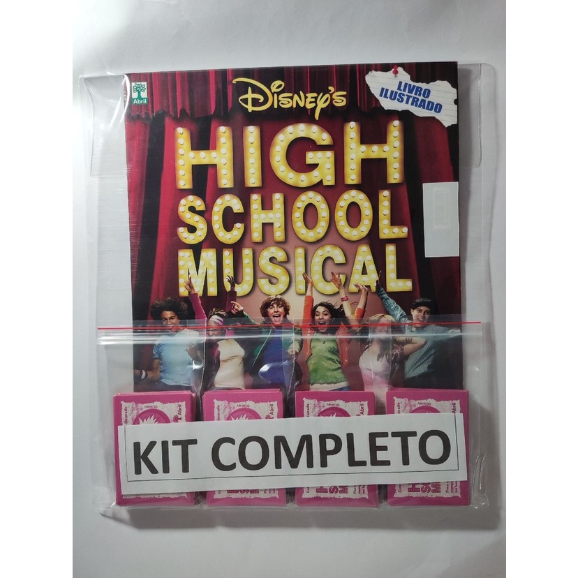 álbum de figurinhas high school musical completo para colar | Shopee Brasil