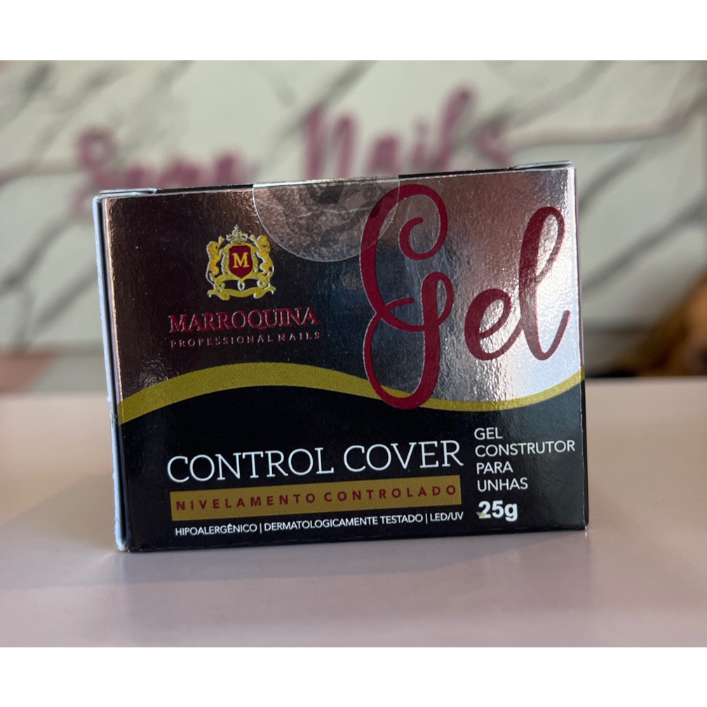 GEL CONTROL COVER MARROQUINA 25G | Shopee Brasil