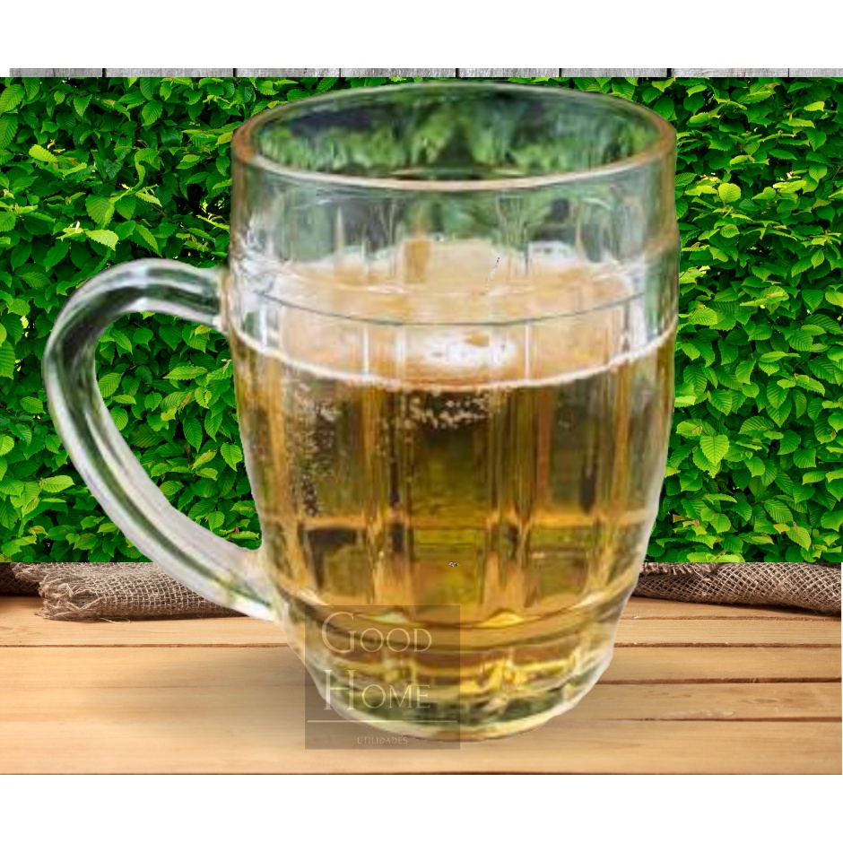 Caneca Chopp Vidro Grande Caneco Cerveja Outback | Shopee Brasil