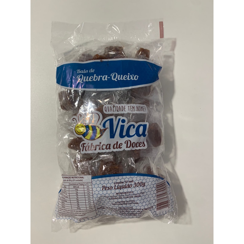Bala quebra-queixo PCT C/50 Unidades | Shopee Brasil