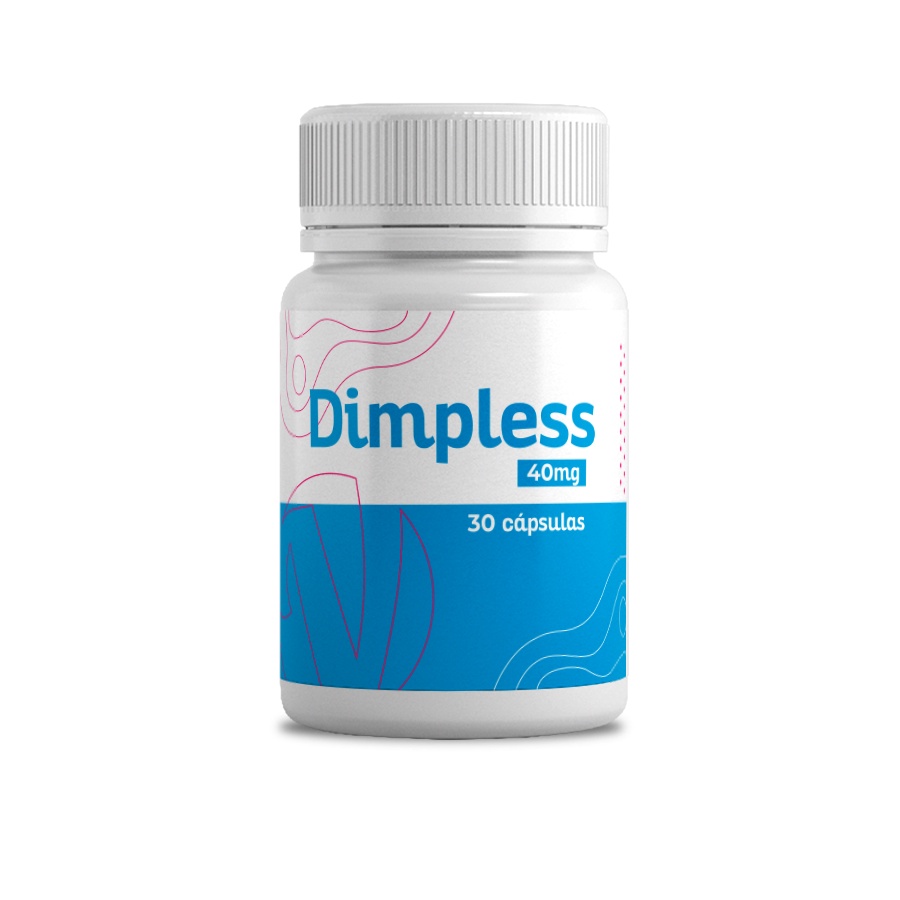 Dimpless 40mg - 30 Capsulas - Selo De Autenticidade | Shopee Brasil