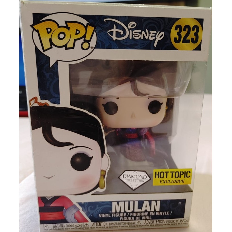 Funko Pop! Disney Mulan - Mulan #323 Diamond | Shopee Brasil