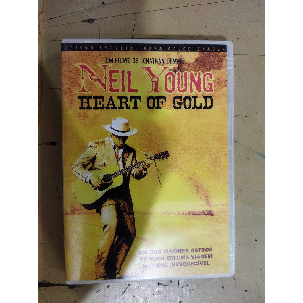 DVD Neil Young Heart of Gold | Shopee Brasil