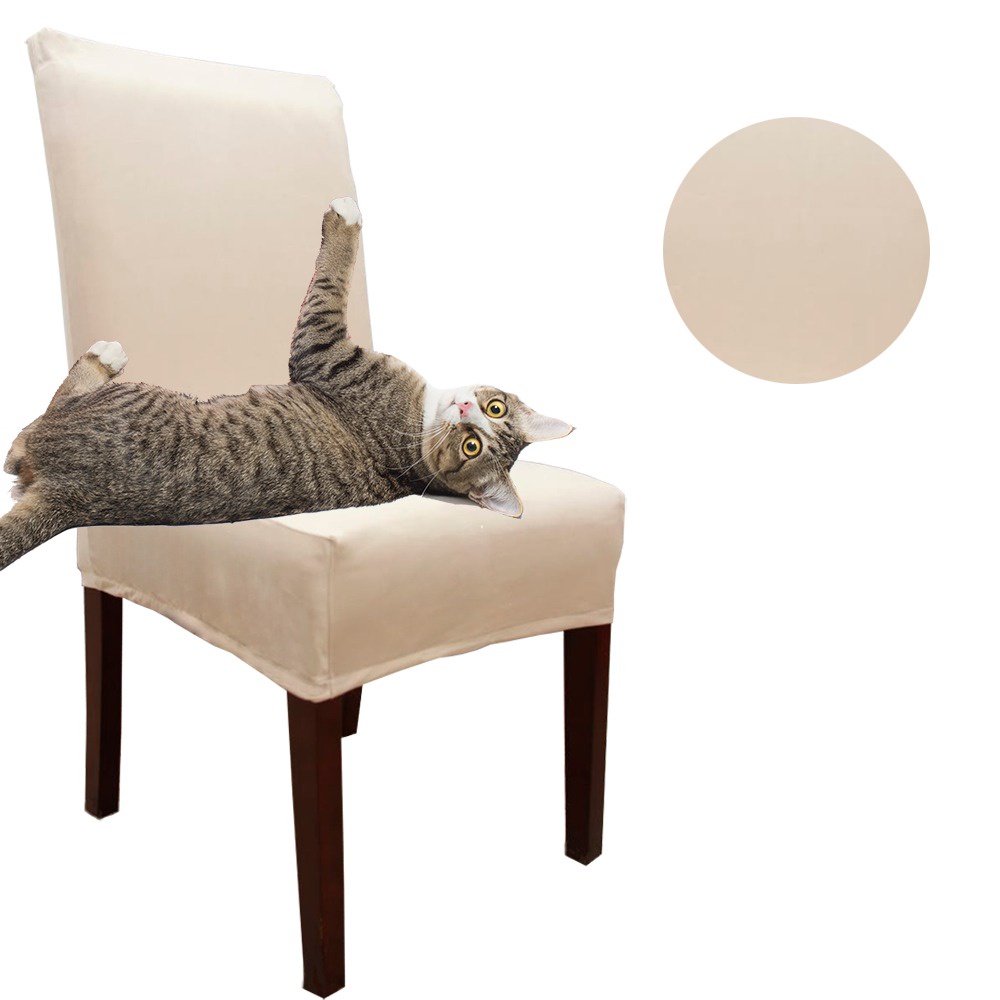 Capa Cadeira Suede Tecido Grosso - Annte Unha De Gato Kit 4 Peças ...