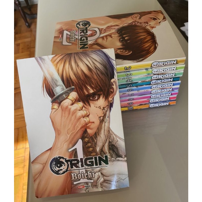 Mangá Origin volume 1 ao 10 completo | Shopee Brasil