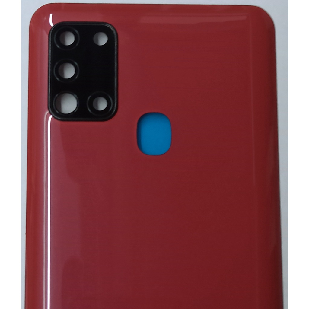 Tampa Traseira com lente Compativel A21s Sm-a217 Vermelha | Shopee Brasil