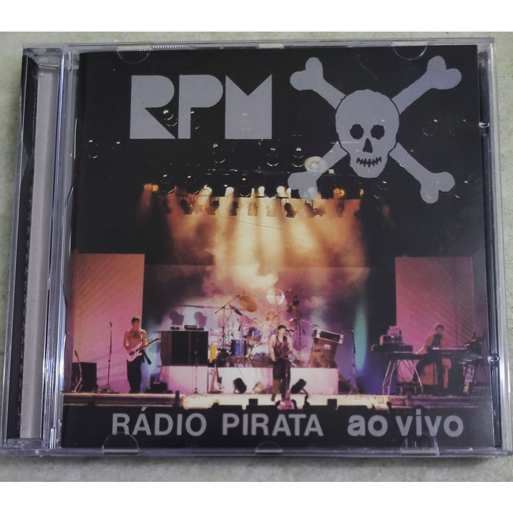 CD RPM Rádio Pirata Ao Vivo (Original Seminovo) | Shopee Brasil