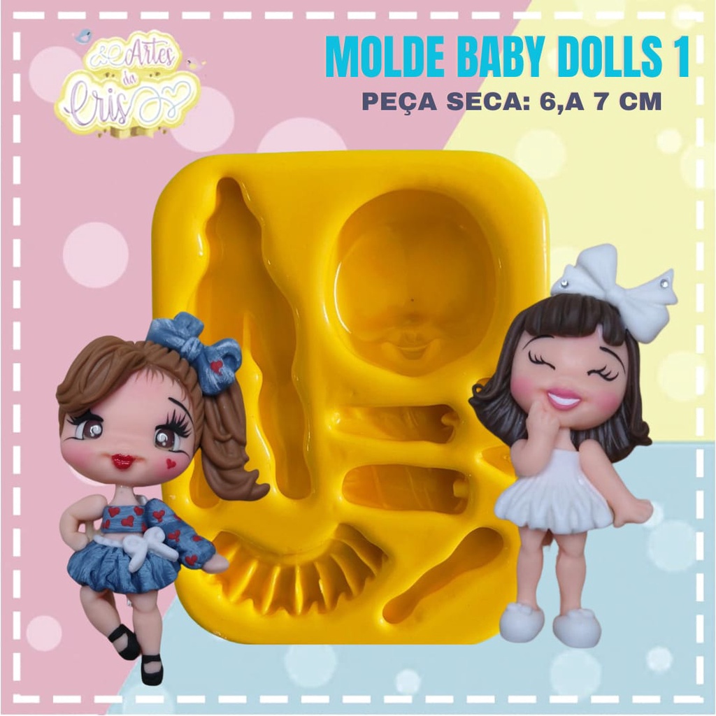 MOLDE BABY DOLLS 1 | Shopee Brasil